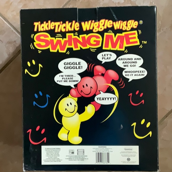 dandee | Toys | Vintage Tickle Tickle Wiggle Wiggle Swing Me Push On ...